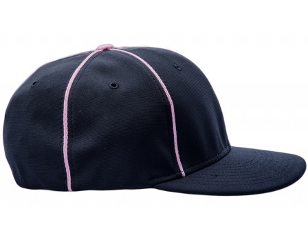 Richardson Flexfit Referee Cap - Black with Pink Piping | Pink | Ump ...