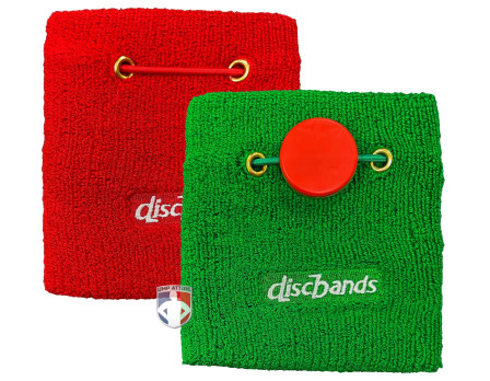 Discbands Wrestling Officials Alternate Choice Red and Green Wristbands ...
