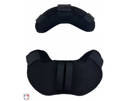 All-Star FM4000MAG Umpire Mask Replacement Pads - Black | Ump-Attire.com