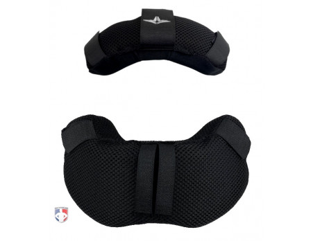 All-Star FM4000MAG Umpire Mask Replacement Pads - Black | Ump Attire