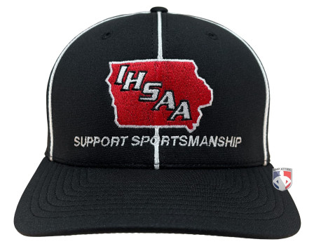 Iowa (IHSAA) Embroidered Richardson Pulse Performance FlexFit Officials ...