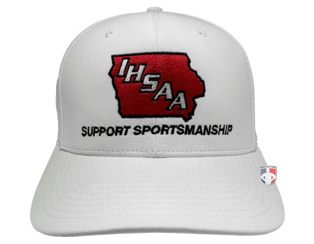 Iowa (IHSAA) Embroidered Richardson Pulse Performance FlexFit White ...