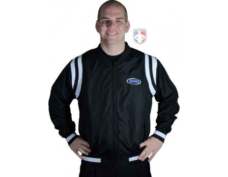 KHSAA Basketball Referee Jacket-Blk/Wht Shoulder Insets | Ump Attire
