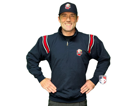 Ohio (OHSAA) Umpire Jacket - Navy and Red | Ump Attire