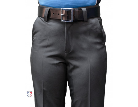 Smitty Women's Performance Poly Spandex Charcoal Grey Flat Front Base ...