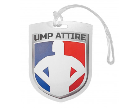 Ump Attire Shield Logo Luggage Tag | Ump Attire