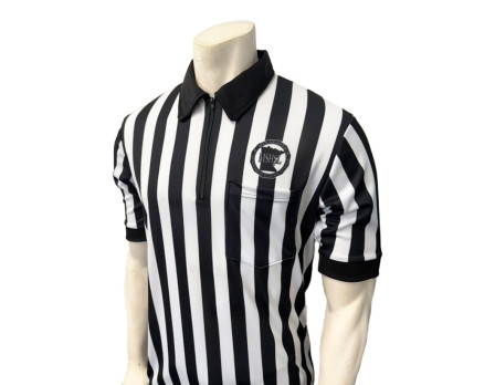 Minnesota (MSHSL) 1" Stripe Body Flex Short Sleeve Lacrosse Referee ...