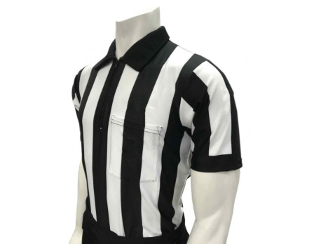 Smitty 2 1/4" Stripe Body Flex Short Sleeve Football Referee Shirt ...