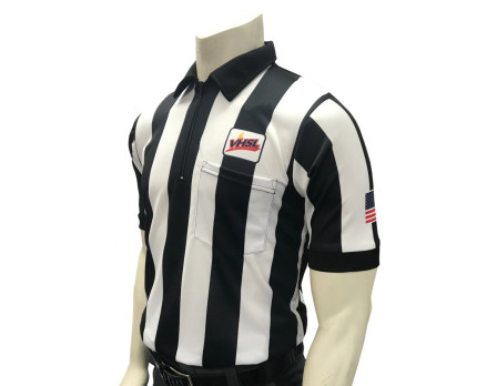 Virginia (VHSL) 2 1/4" Stripe Short Sleeve Football Shirt | Ump Attire