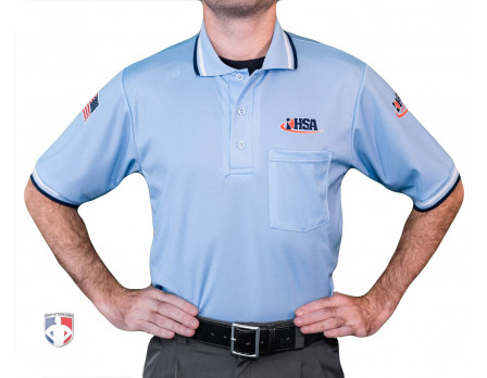 Illinois (IHSA) Umpire Shirt - Powder Blue | Ump Attire