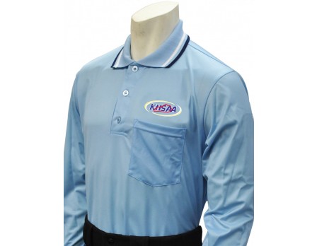 Kentucky (KHSAA) Long Sleeve Umpire Shirt - Powder Blue | Ump Attire